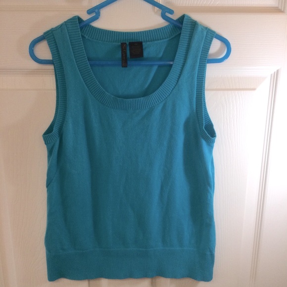 Nue Options | Tops | Any 4 Jrs Items 39 Turquoise Sleeveless Career Top ...